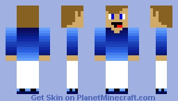 Spectrum Blue Minecraft Skin