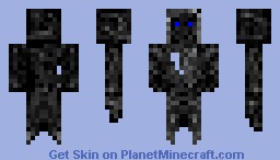 Blue Death Wriath Minecraft Skin