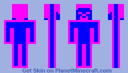 Steve Robot Minecraft Skin