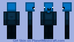 Blue Blob (Hive) Minecraft Skin