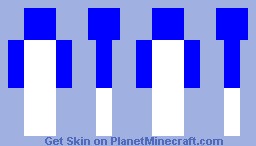 blue thing Minecraft Skin