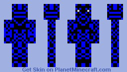 Blue Ghost Minecraft Skin