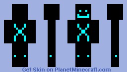 blue guy Minecraft Skin