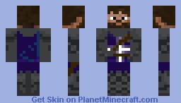 Blue Knight Minecraft Skin