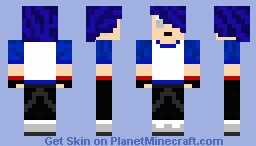 Blue Boy Minecraft Skin