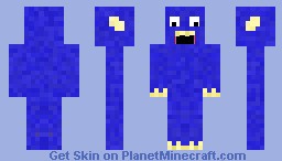 Blue Monster Minecraft Skin