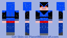 blue ninja Minecraft Skin