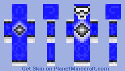 Blue Power Ranger :D Minecraft Skin