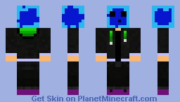 dj slime Minecraft Skin
