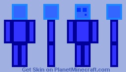 Aether Blue Swet Skin Minecraft Skin