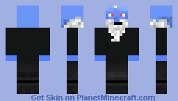 Blue Wizard Minecraft Skin