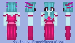 axo bleu Minecraft Skin