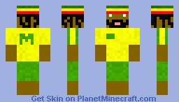 Bob Marley Minecraft Skin