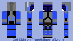jango fett Minecraft Skin