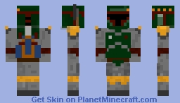 Boba Fett (NEW) Minecraft Skin