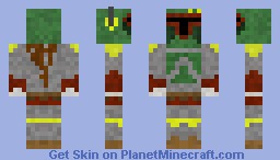 Boba Fett Minecraft Skin