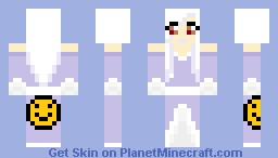 Purple Ice Princess from The Bob Adventures Minecraft Skin