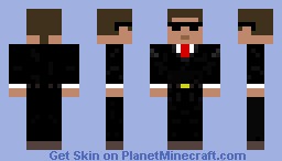 Bodyguard Minecraft Skin