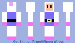 Bomberman Minecraft Skin