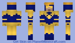 Booster Gold (Batman: Brave and the Bold) Minecraft Skin