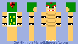 Bowser Minecraft Skin