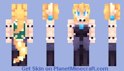 Bowsette Minecraft Skin