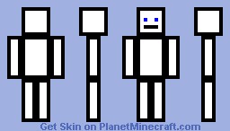 Box Man Minecraft Skin