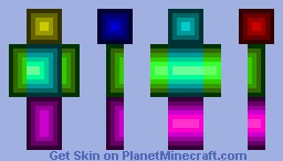 Box Man Minecraft Skin