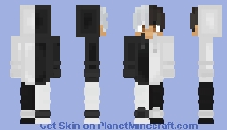Half And Half Boy Minecraft Skin