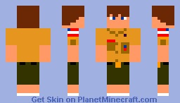 Boy Scout Minecraft Skin