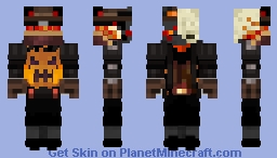 Boy Unexplored Halloween Dark Mode Minecraft Skin