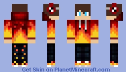 fire boy Minecraft Skin
