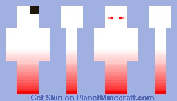 Fade - Red-White Minecraft Skin