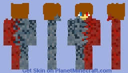 Fiery cold Minecraft Skin