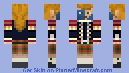 Braveheart in Uniform Minecraft Skin