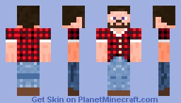 Brawny Towel Man Minecraft Skin