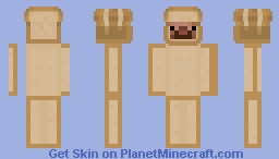 Toast Bread Minecraft Skin
