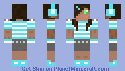 Breezegirl Minecraft Skin