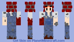 Brick Man Minecraft Skin