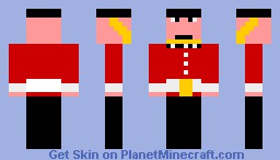 British gaurd Minecraft Skin