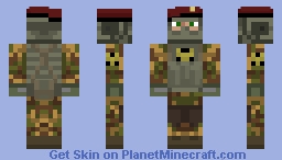 sas paratrooper Minecraft Skin
