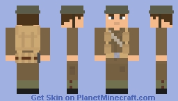 British Soldier WW2 Minecraft Skin