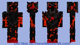 broken armor Minecraft Skin