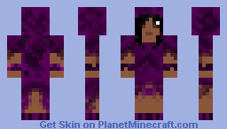 purple mage robe Minecraft Skin