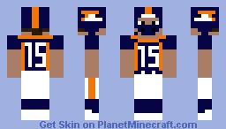 Tim Tebow (Broncos) Minecraft Skin
