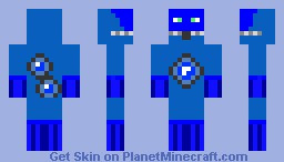 Bubble man/skin Minecraft Skin