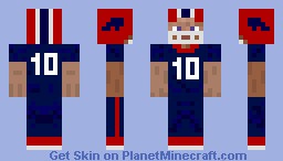 Buffalo Bills Player Minecraft Skin