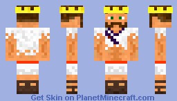 Buff King Minecraft Skin