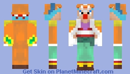 Buggy The Clown Minecraft Skin