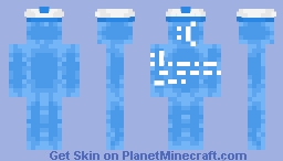 BSOD Builderman [Roblox - Forsaken] Minecraft Skin